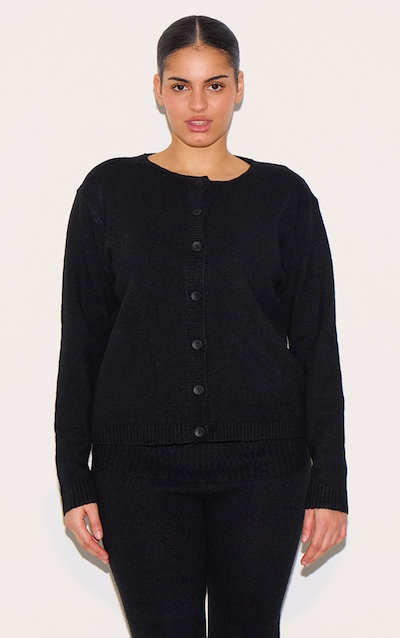 Women's Black Cardigans | PrettyLittleThing
