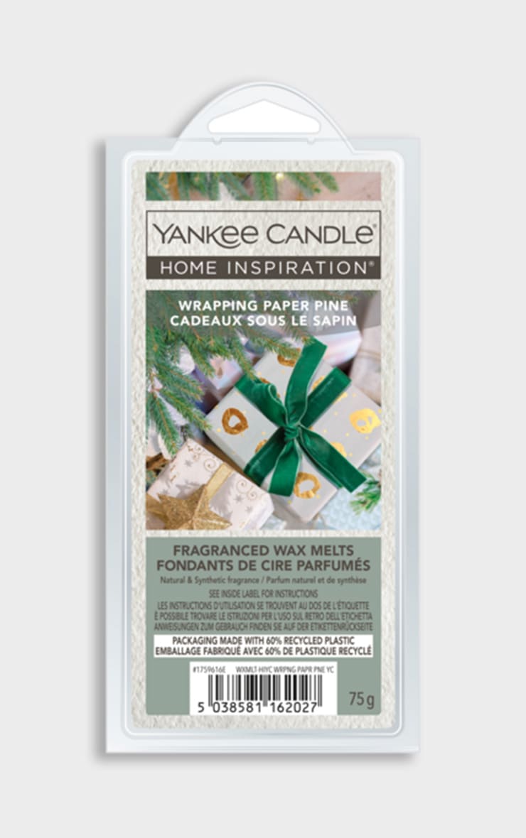 Yankee Candle Hi Wax Melt - Wrapping Paper Pine | Accessories | PLT