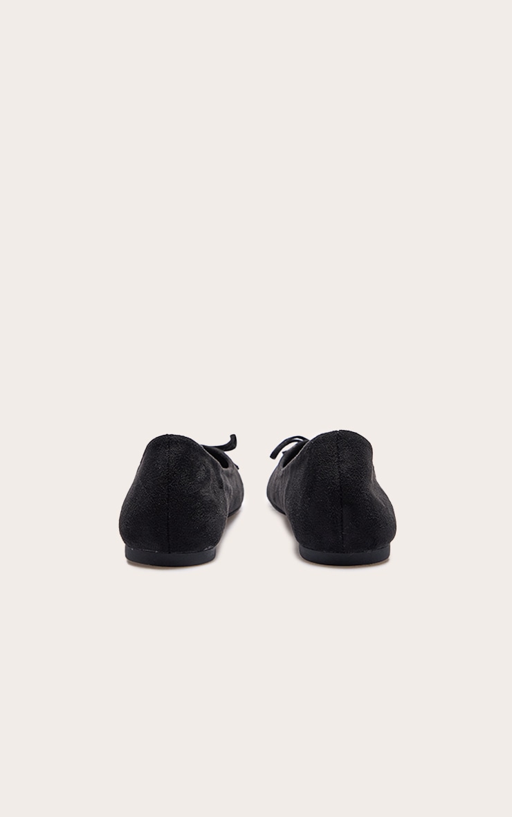 Black Round Toe Ballet | Footwear | PLT