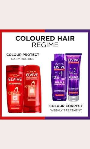 L'Oreal Elvive Colour Protect Anti-Brassiness Purple Conditioner 150ml ...