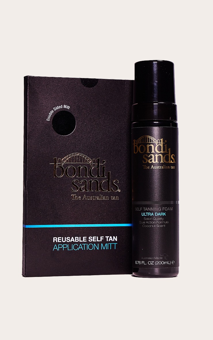 Bondi Sands Self Tanning Foam Ultra Dark & Application Mitt Set ...