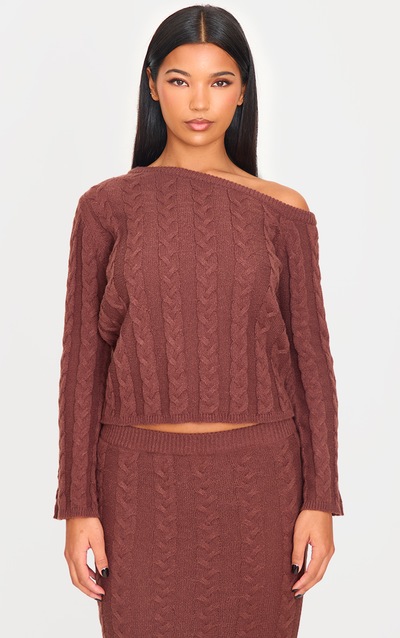 Women's Cable Knit Jumpers | PrettyLittleThing