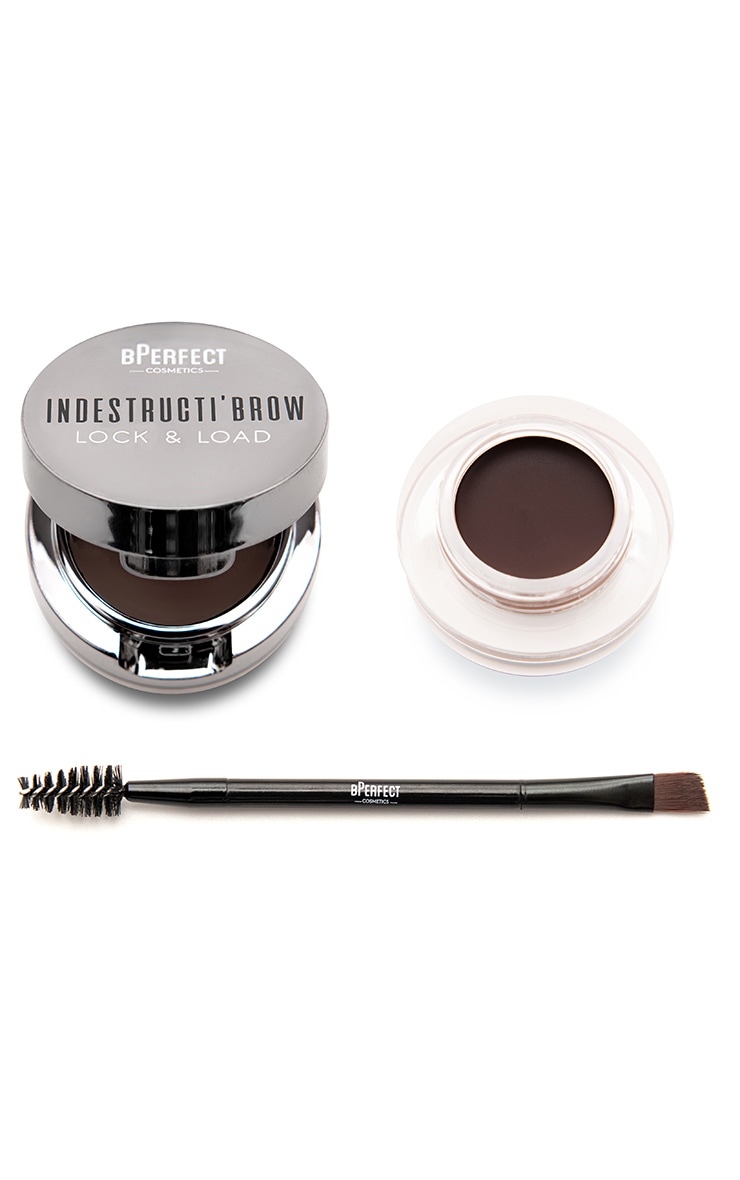 B Perfect Cosmetics Eyebrow Pomade Duo Charcoal | PLT