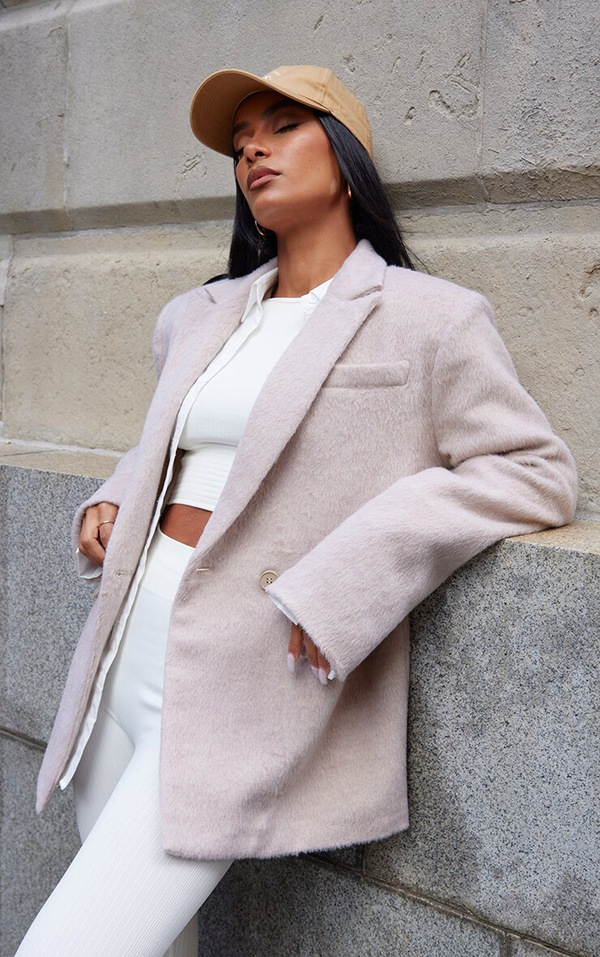 Cream Coats | Women's Cream Jackets | PrettyLittleThing AUS