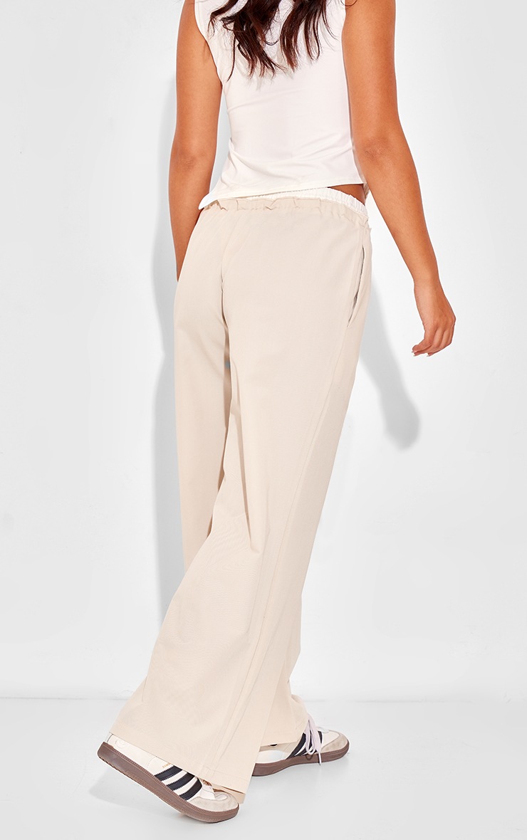 Petite Stone Boxer Detail Drawstring Waist Pants | Petite ...