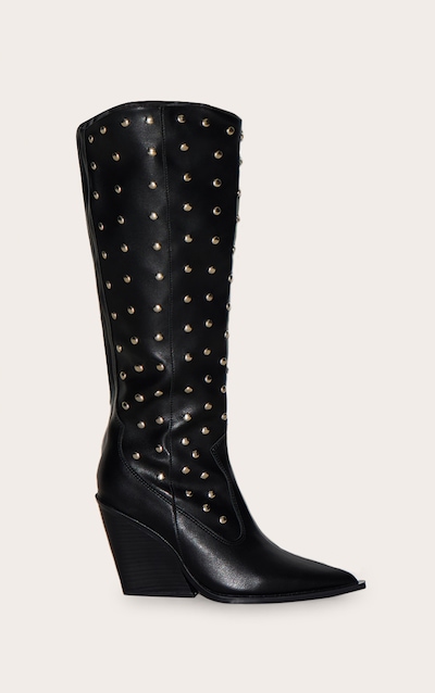 Black Pointed Boots | PrettyLittleThing