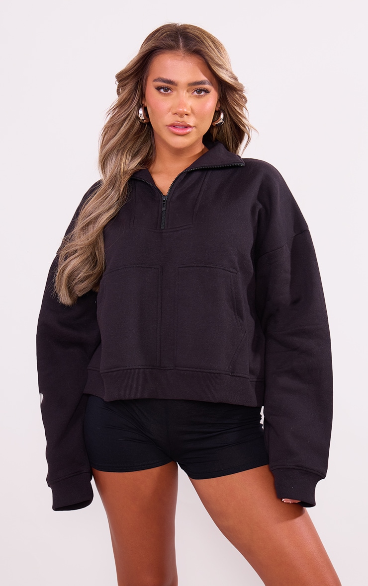 Women's Black Jumpers | PrettyLittleThing