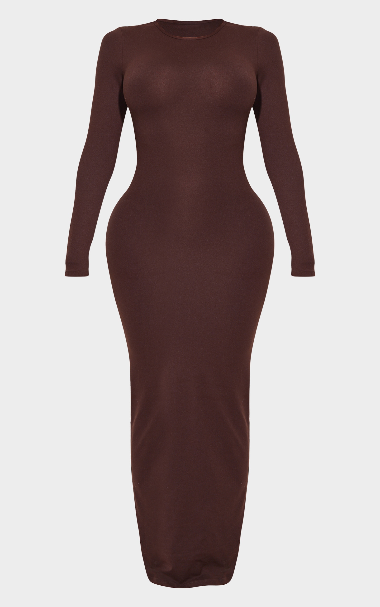 Shape Chocolate Sculpted Maxi Bodycon Dress | Shape | PLT