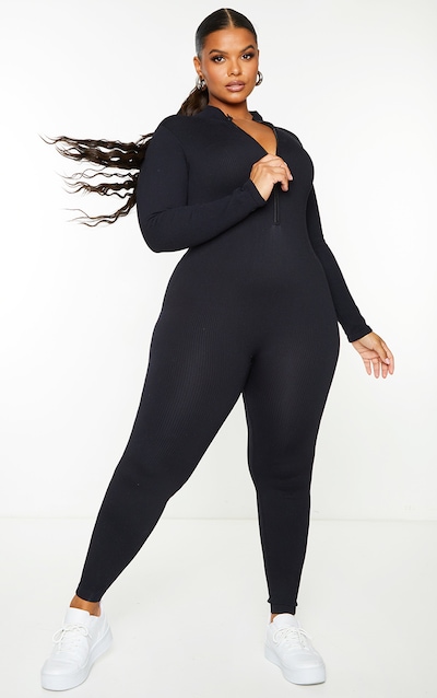 Plus Size Jumpsuits | Plus Size Playsuits | PrettyLittleThing