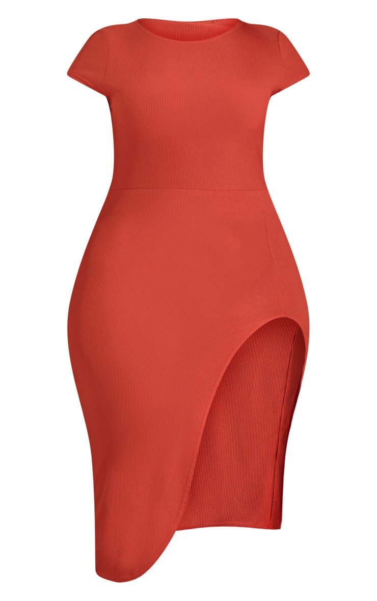 Plus Auburnbed Extreme Dress | Plus Size | PrettyLittleThing USA