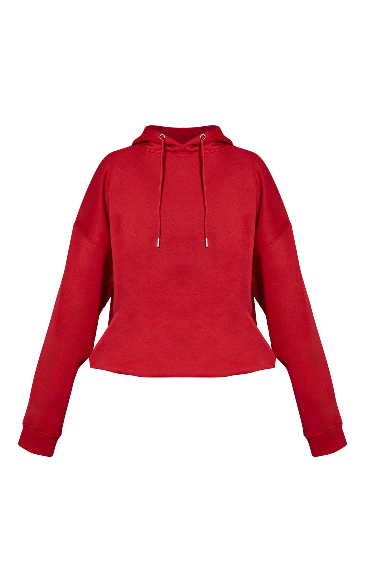 Ruby Red Chill Club Puff Print Oversized Hoodie | Athleisure ...