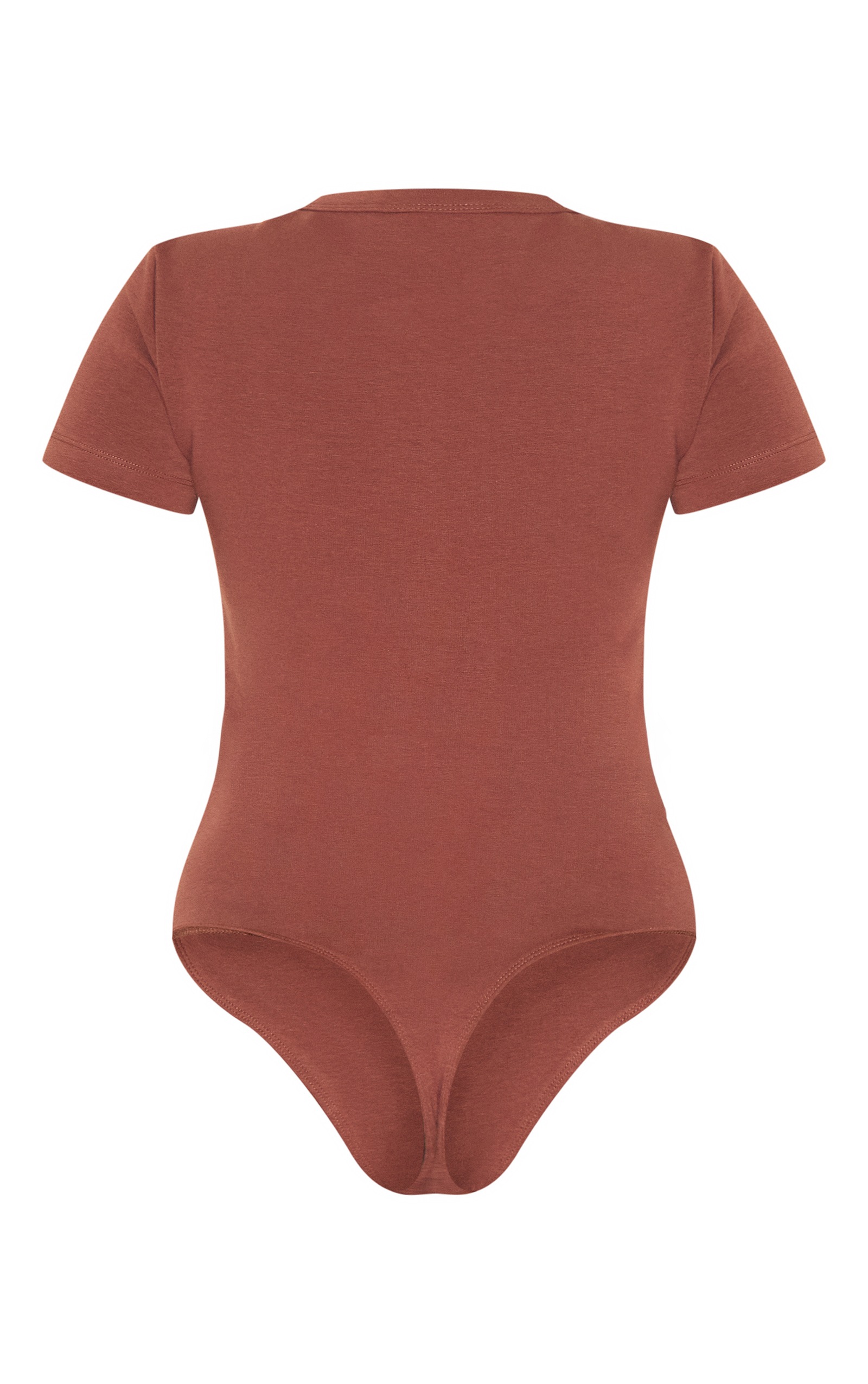 Chocolate Interlock Down Short Sleeve Bodysuit | Athleisure ...