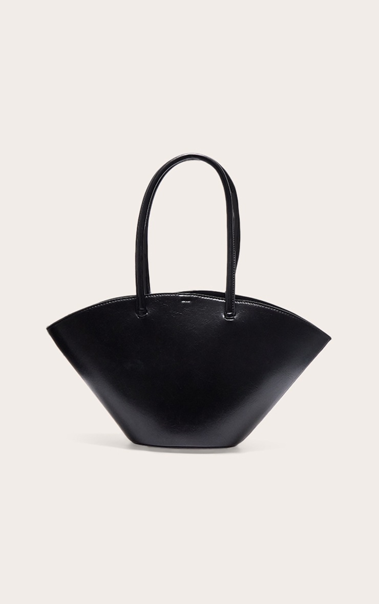 Black Pu Bucket Tote Bag | Accessories | PLT
