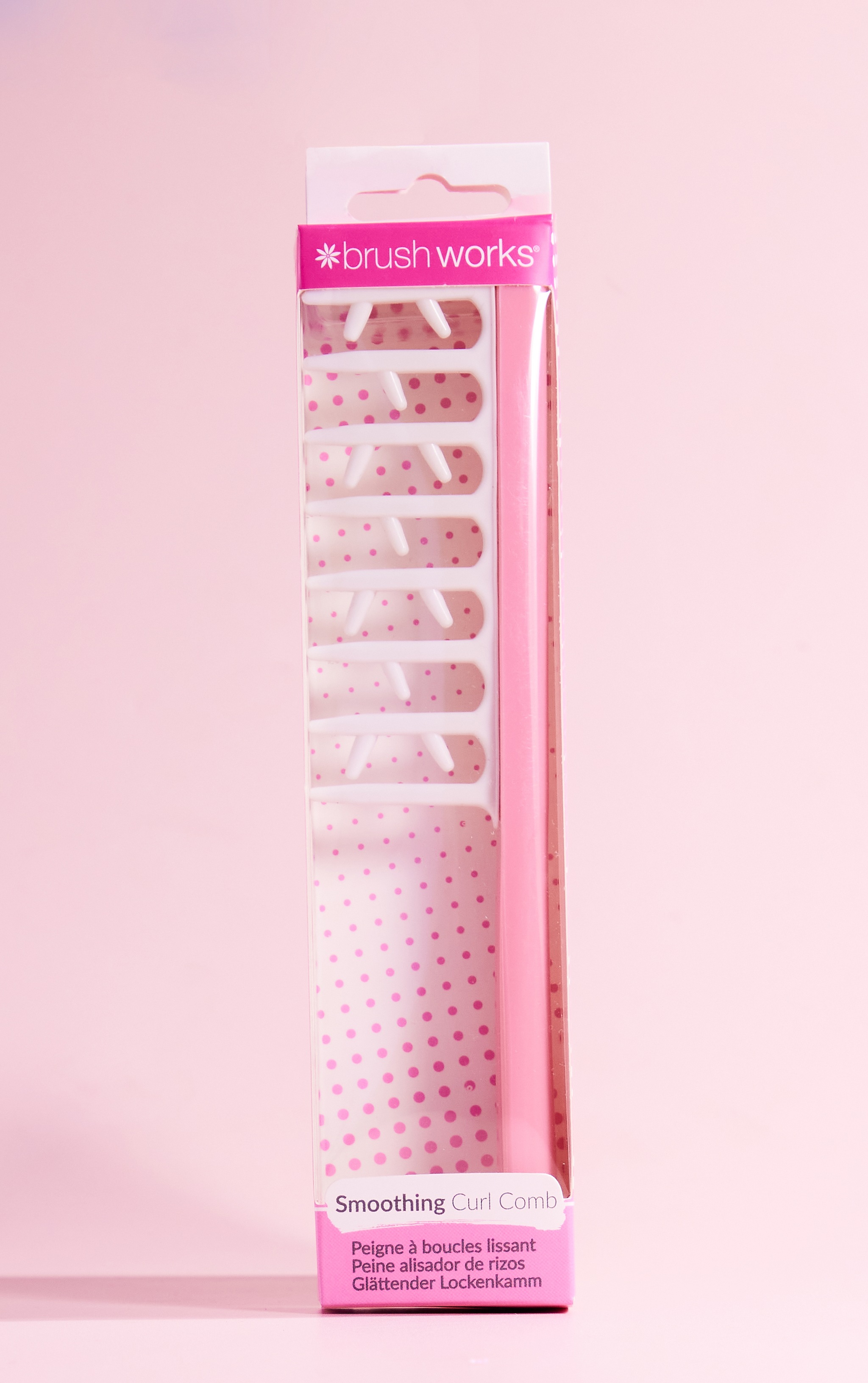 Brushworks Smoothing Curl Comb | PrettyLittleThing QA