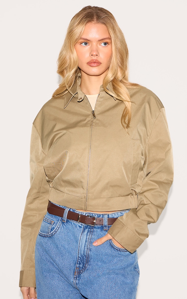 Cropped Jackets & Coats | PrettyLittleThing AUS