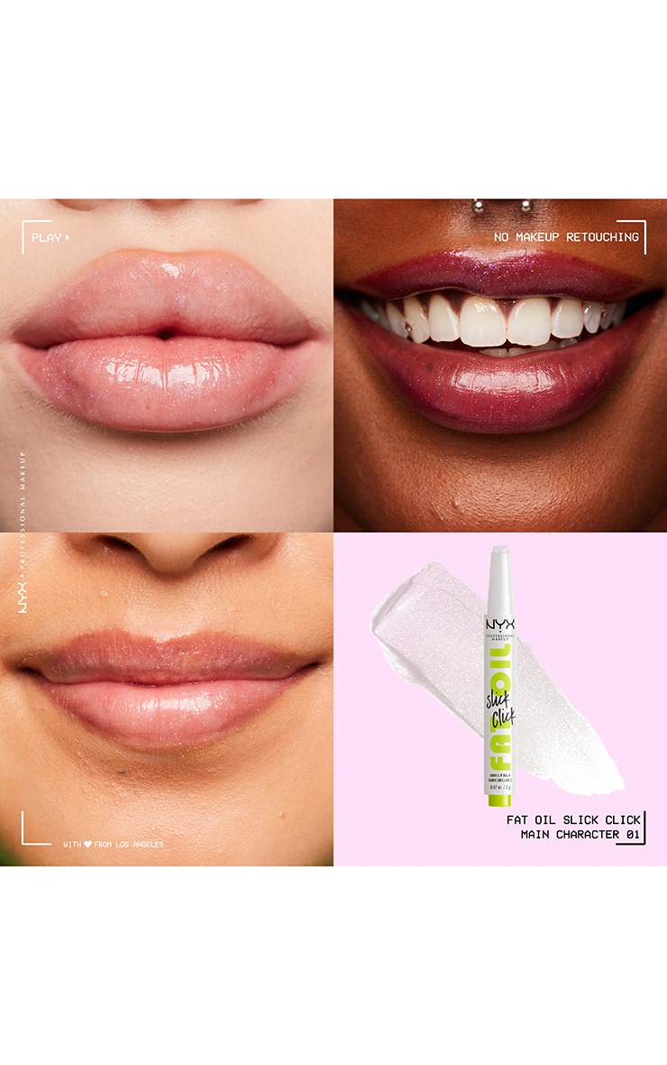 NYX PMU Fat Oil Slick Click Lip Balm Main Character | Beauty | PLT