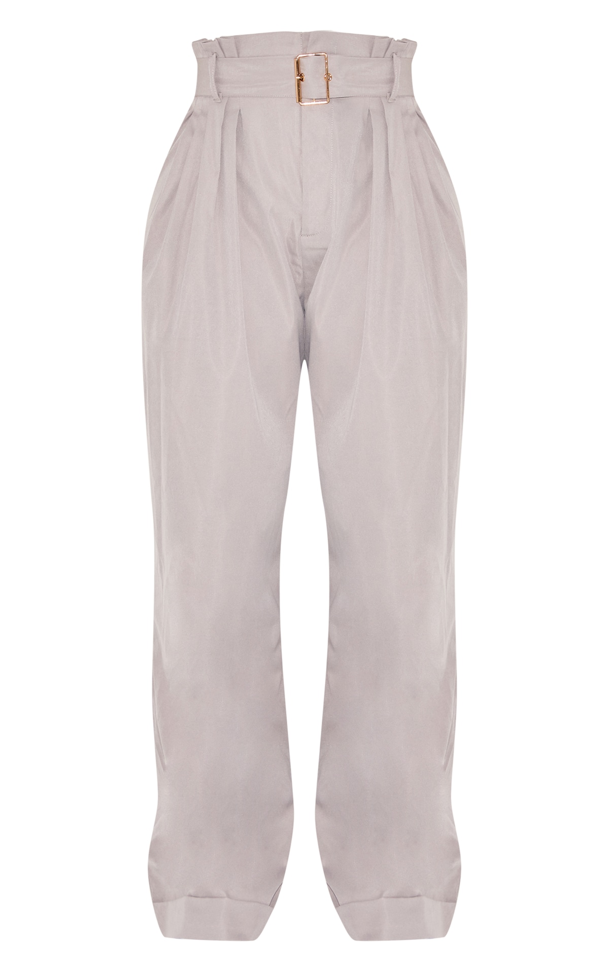 Shape Charcoal Belted Paperbag Trousers | Shape | PLT IRE