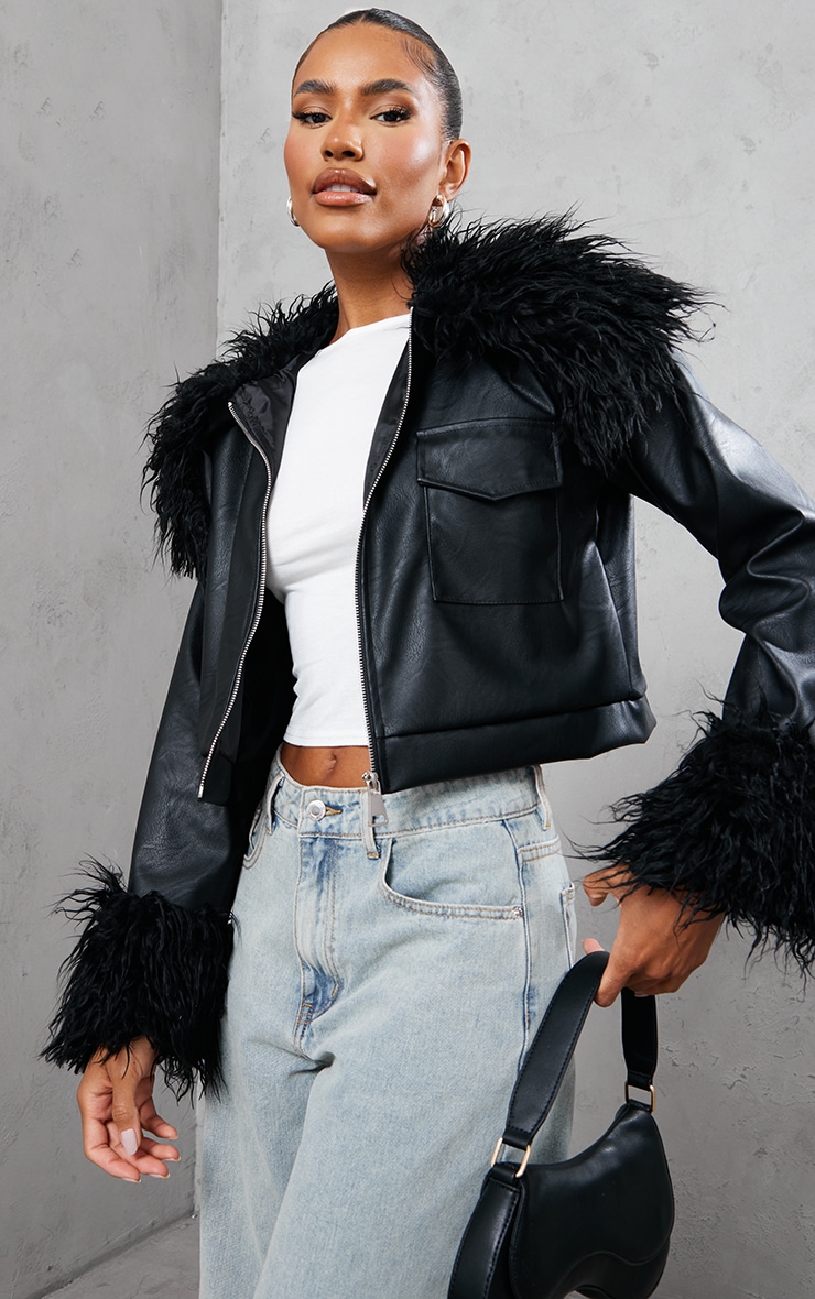 Faux Fur Coats | Faux Fur Jackets & Gilets | PrettyLittleThing