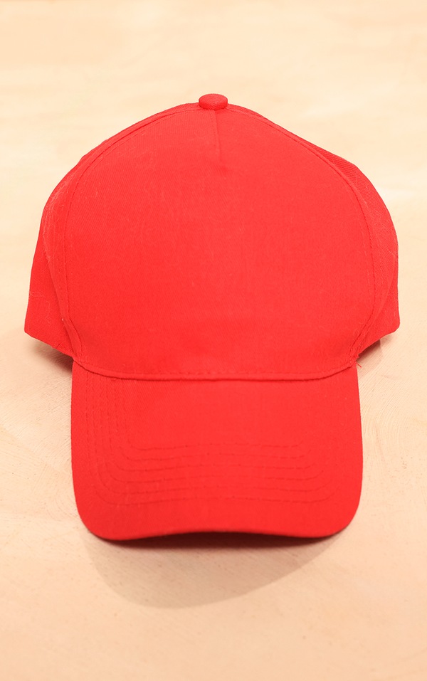 Bright Red Basic Cap | Accessories | PLT