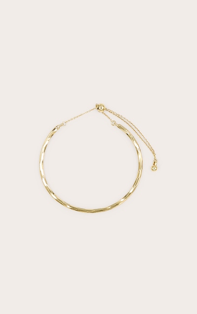 Gold Real Gold Plated Wave Bracelet | Accessories | PLT