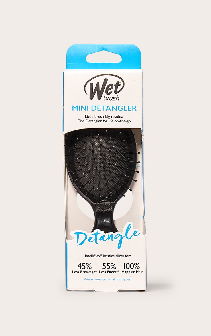 Wet Brush Mini Detangler Brush Black | Beauty | PLT