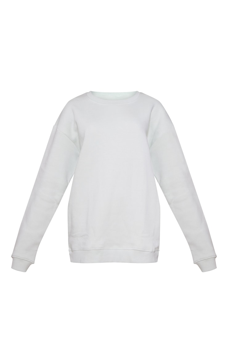 Mint Oversized Sweatshirt | Tops | PrettyLittleThing USA