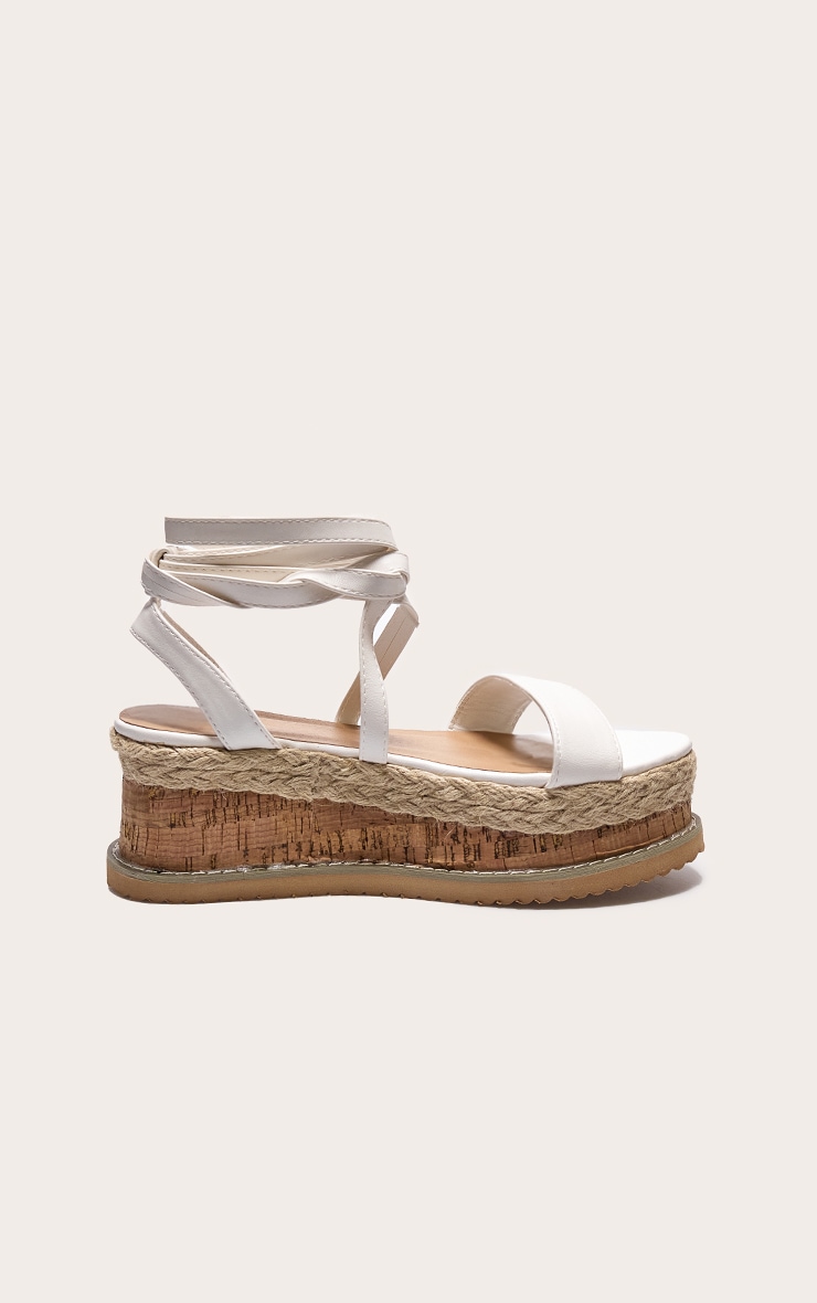 White espadrille sandals store