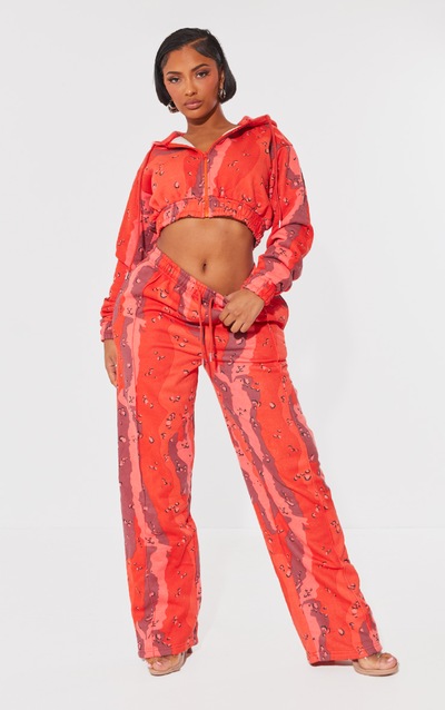 Red joggers | PrettyLittleThing