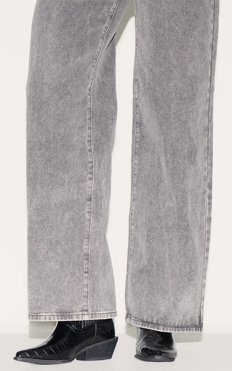 Black Croc Low Block Heel Western Ankle Boots | Footwear | PLT