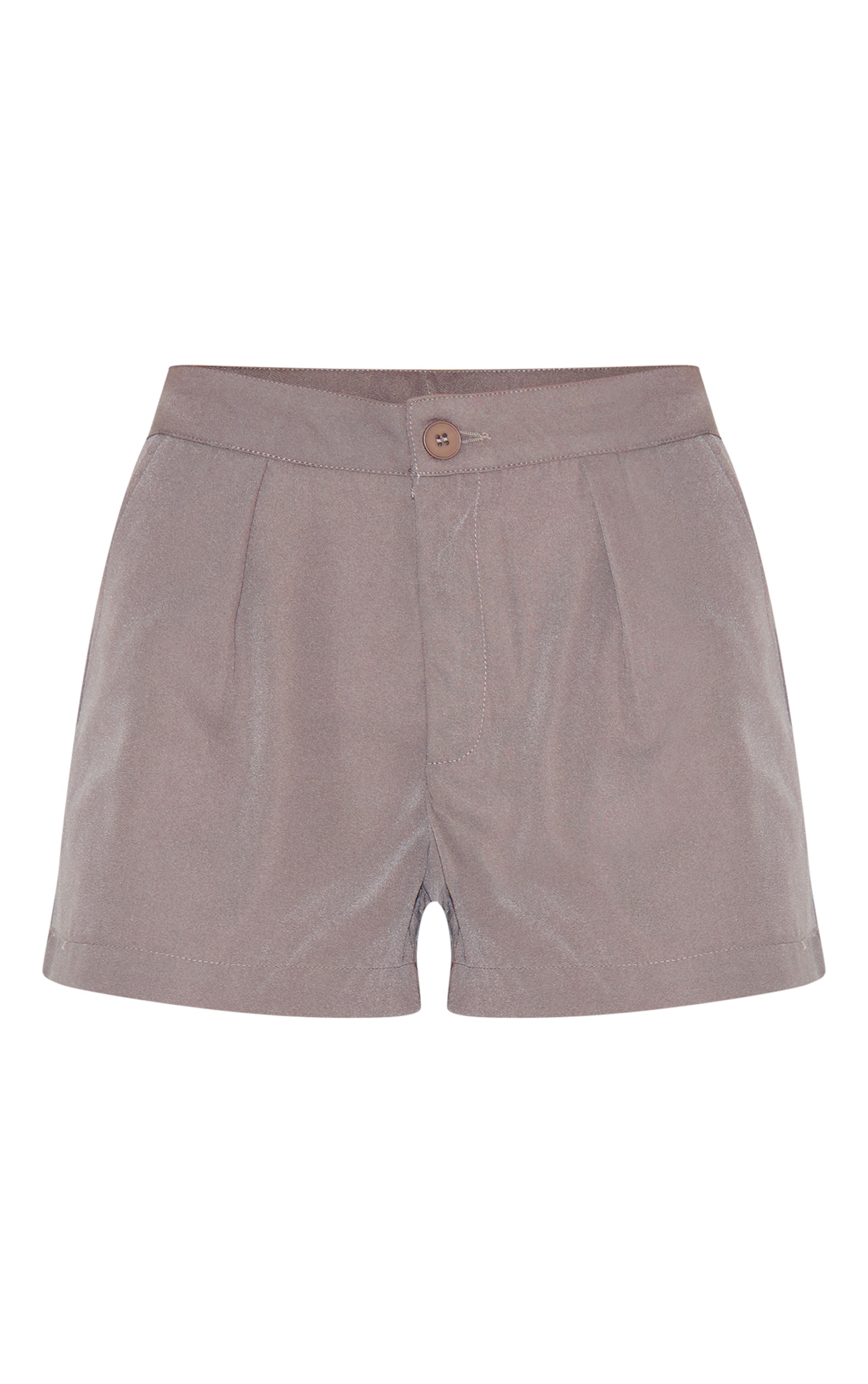 Taupe Premium Tailored Woven Shorts | Co-ords | PrettyLittleThing USA