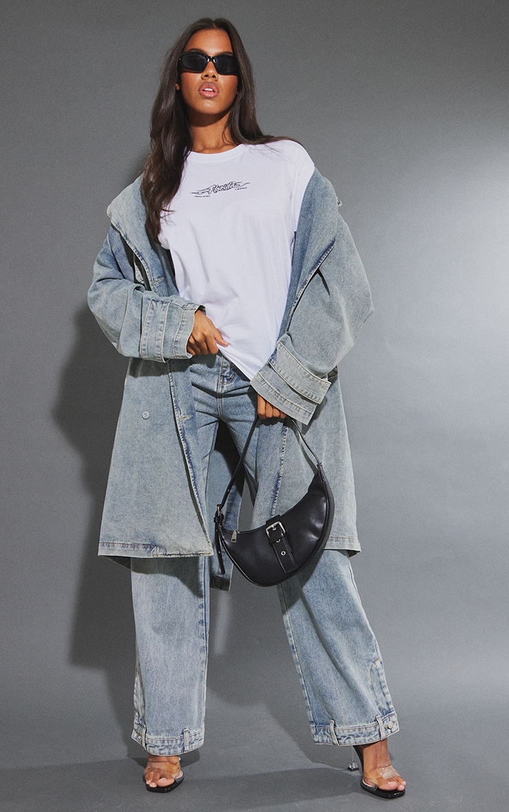 White Florida Racing Team Printed T Shirt | Tops | PLT IRE