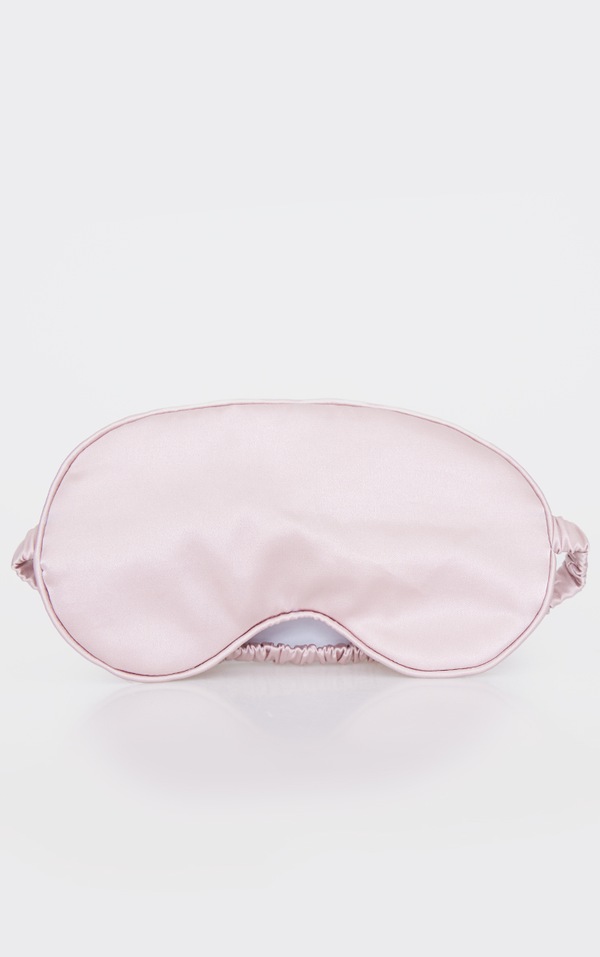 Pink Satin Eye Mask | Lingerie & Nightwear | PLT