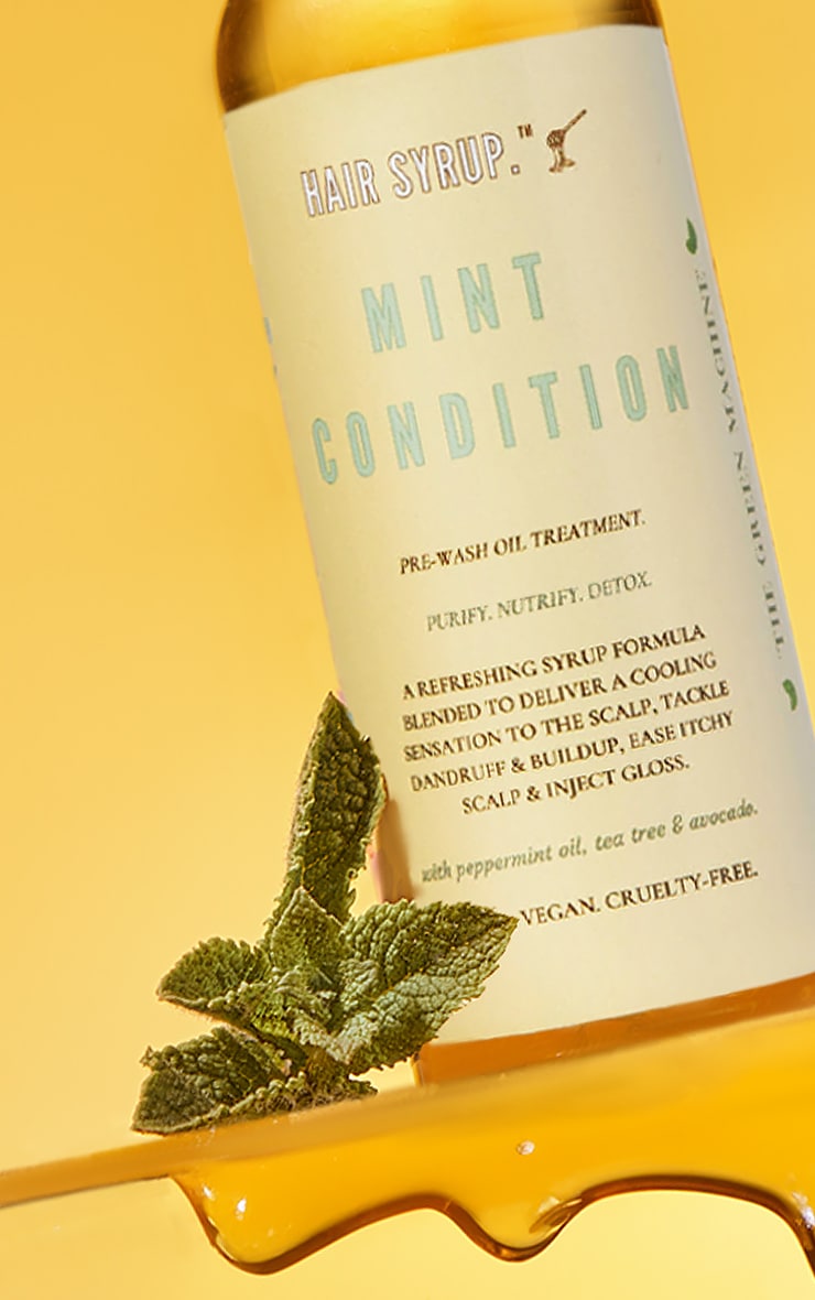 Hair Syrup Mint Condition Pre-Wash Hair Oil 100Ml | PrettyLittleThing