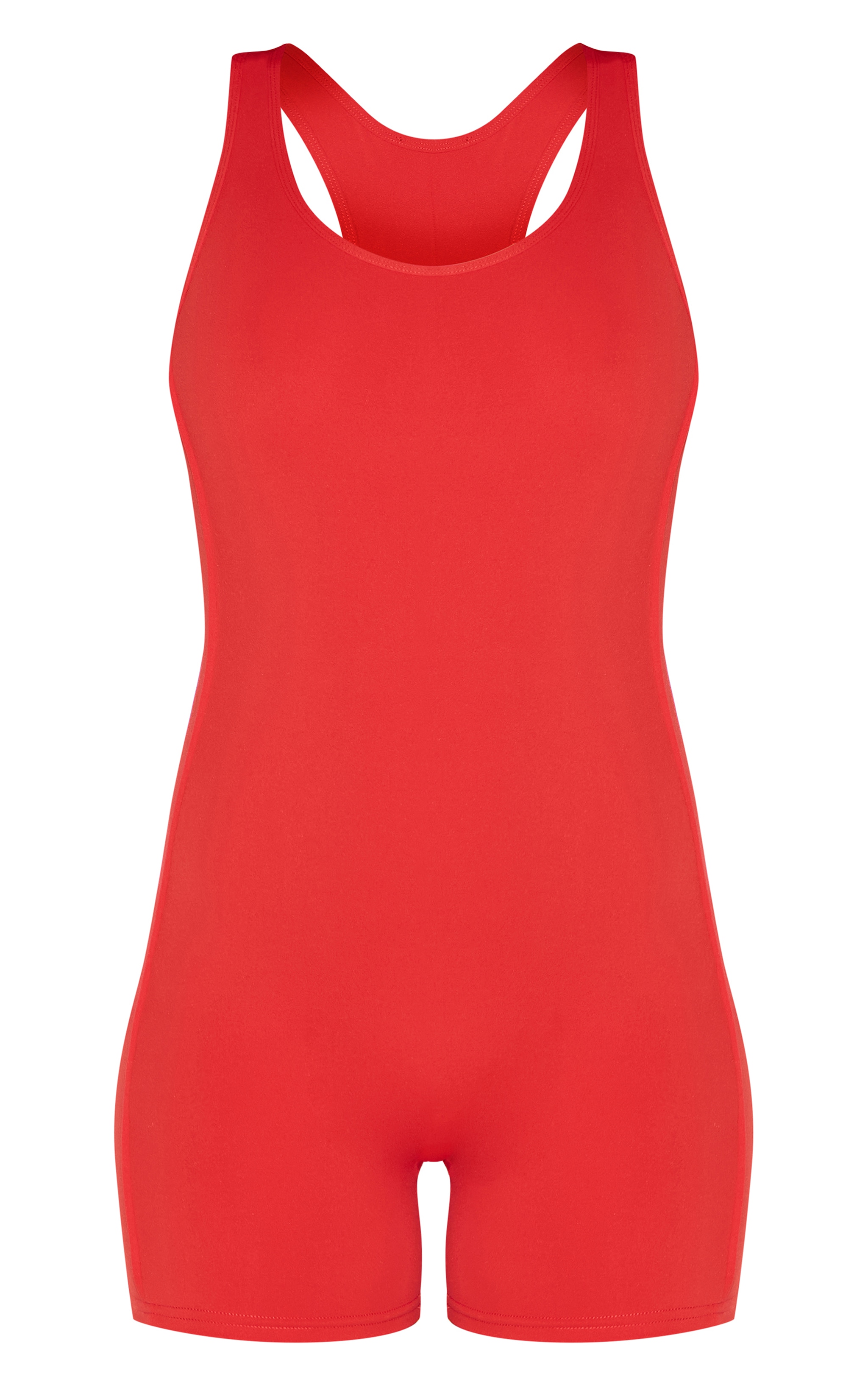 Red Sculpt Contrast Binding Scoop Neck Unitard | Activewear ... Red Sculpt Contrast Binding Scoop Neck Unitard | Activewear ...