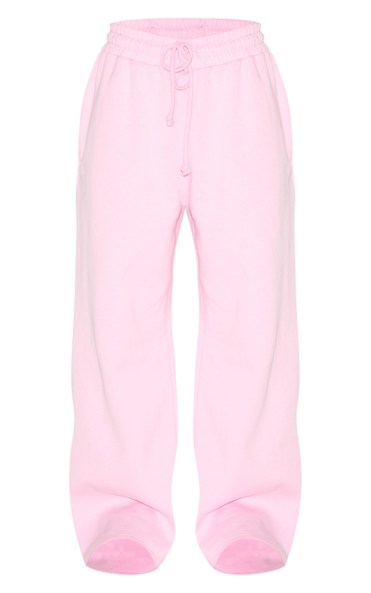 Petite Baby Pink Wide Leg Sweatpant | Petite | PrettyLittleThing USA