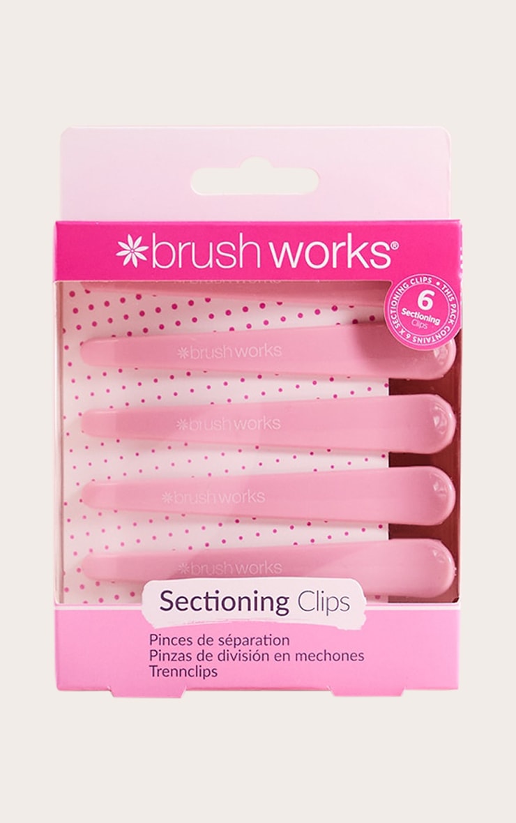 Brushworks Sectioning Clips 6 Pack | Beauty | PLT