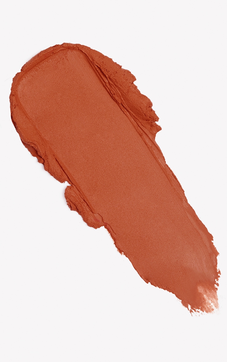 Makeup Revolution Lasting Kiss Lipstick Rebel Rust | PrettyLittleThing