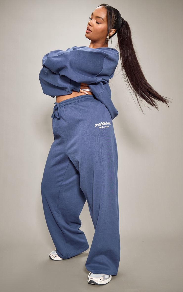 PLT Plus Navy Premium Straight Leg Sweatpants | Plus Size ...