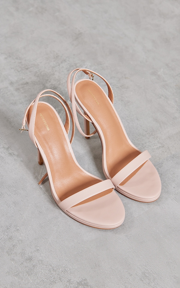 Nude Slight Platform Stiletto Heeled Sandals | Footwear ...