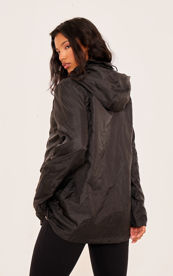 Black Pack A Mac Pocket Detail Jacket | Outerwear | PLT IRE