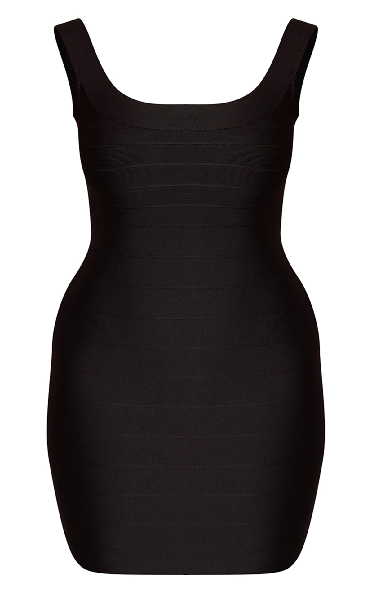 Shape Black Bandage Scoop Neck Mini Dress | Shape | PLT