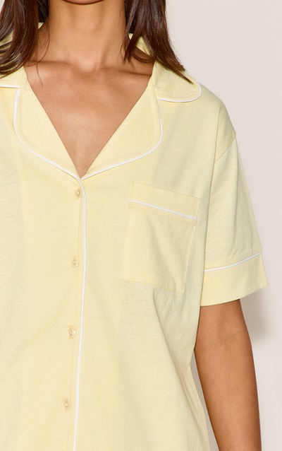 Lemon Jersey Pj Set | Lingerie & Nightwear | PLT USA