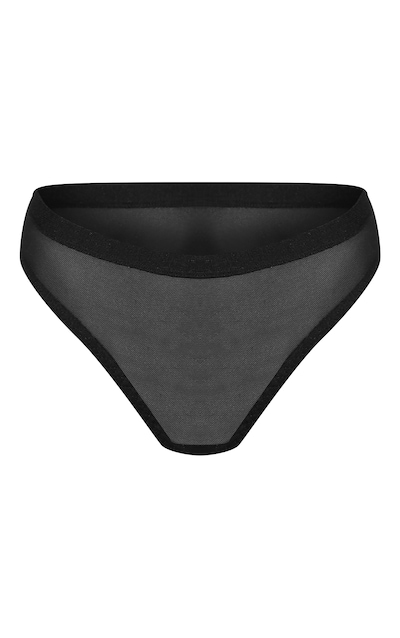 Black Mesh Briefs | Lingerie & Nightwear | PLT AUS