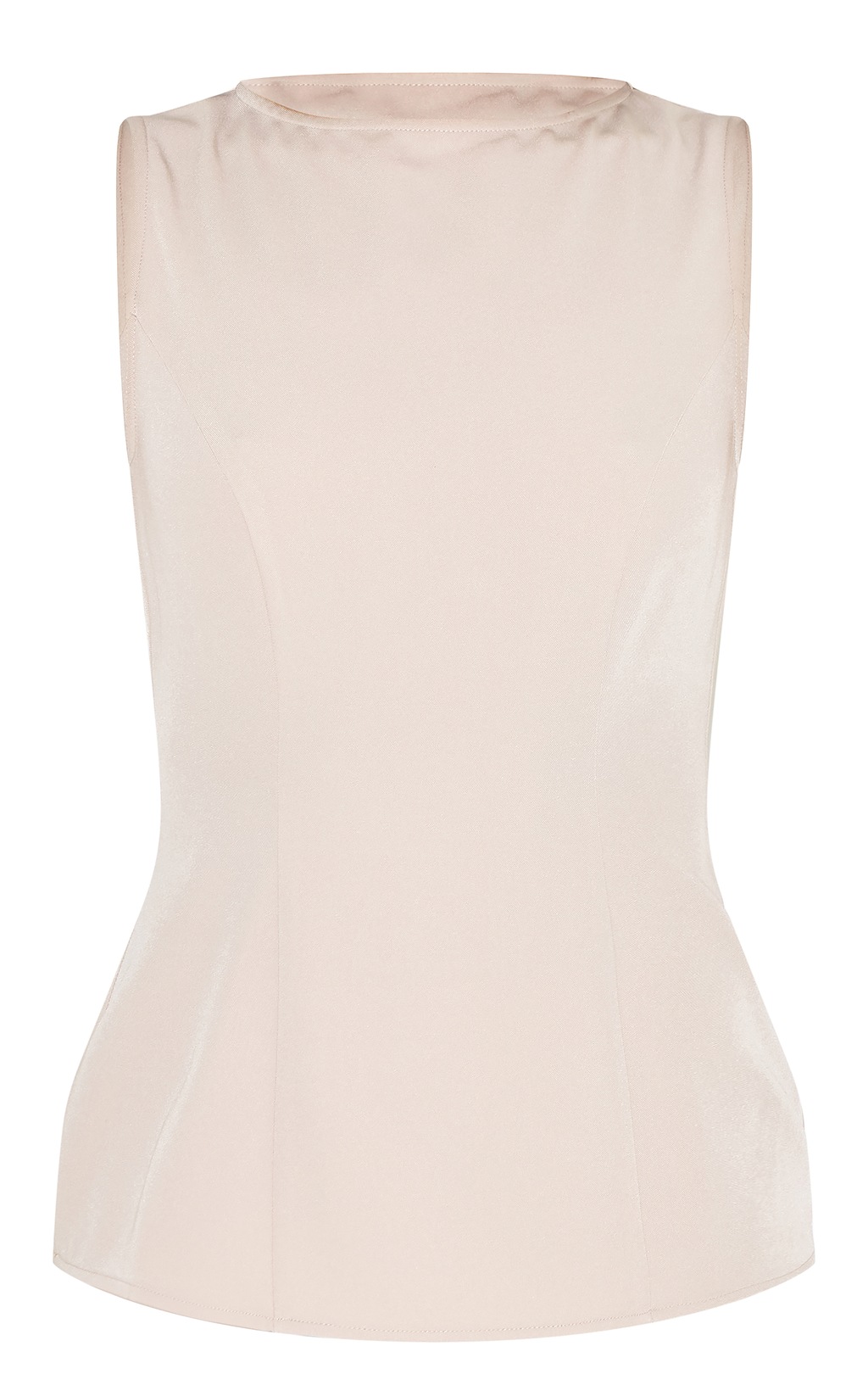 Tall Sand Woven Sleeveless Top | Tall | PLT