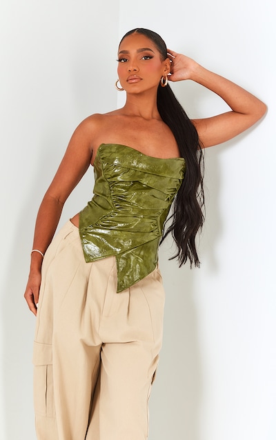 Green corsets | PrettyLittleThing