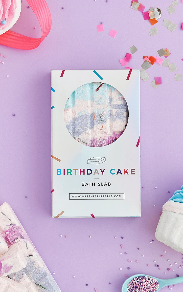 Miss Patisserie Birthday Cake Bath Slab | PLT