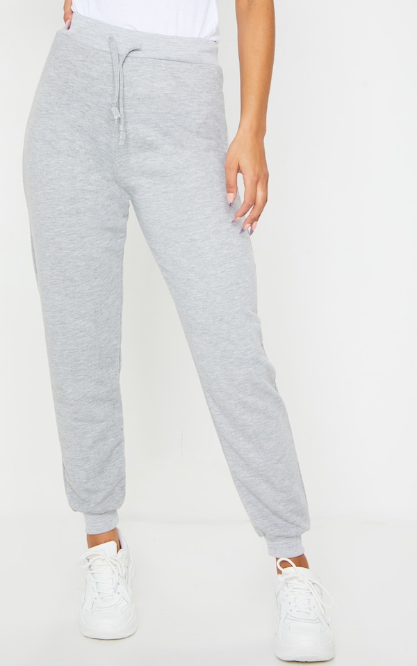 Grey Slim Leg Track Pants | Athleisure | PrettyLittleThing AUS