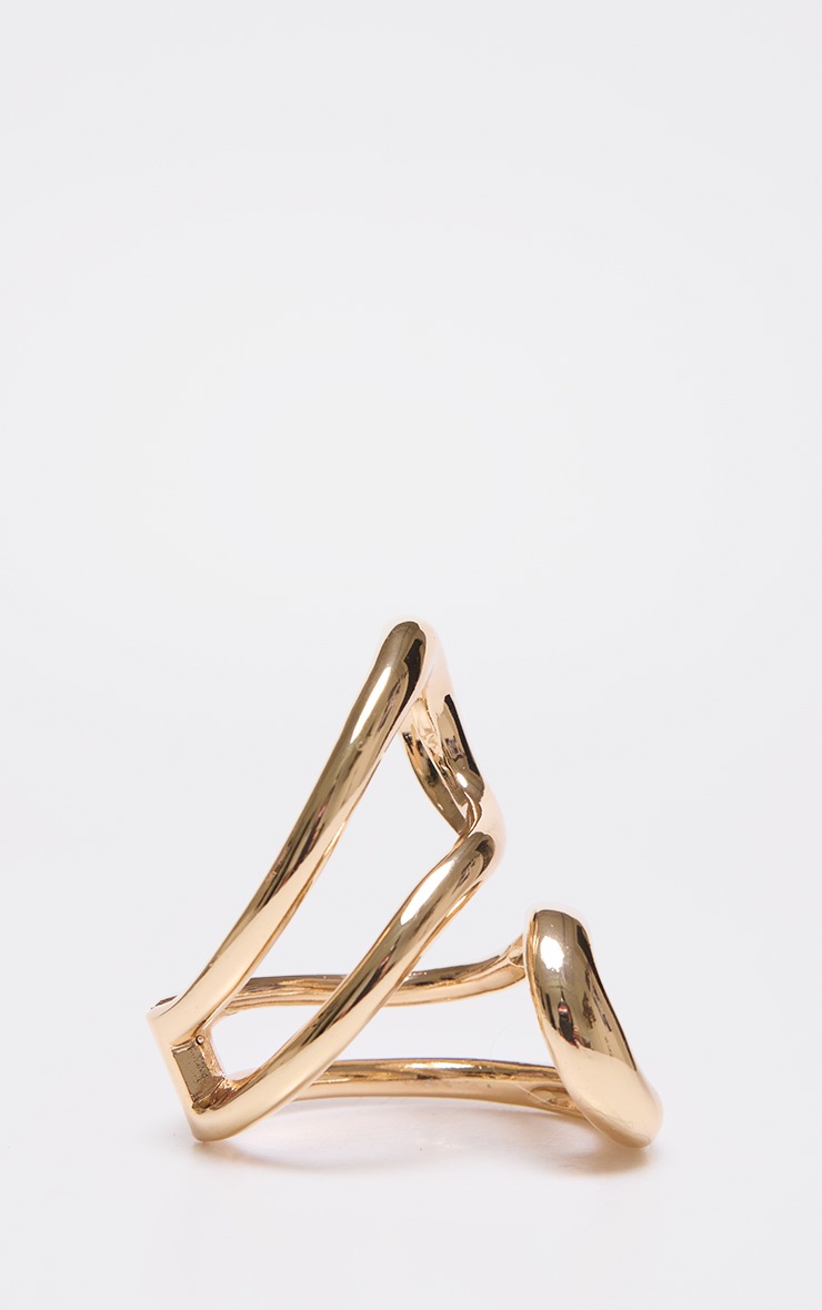 Gold Swirl Cuff Bangle | Accessories | PLT