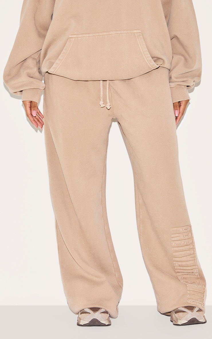 PRETTYLITTLETHING Shape Stone Joggers | Shape | PLT