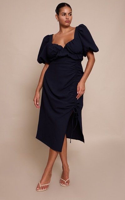 Navy dresses | PrettyLittleThing AUS